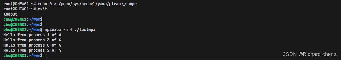 Linux或者ubuntu子系统中OpenMPI的安装_openmpi安装-CSDN博客
