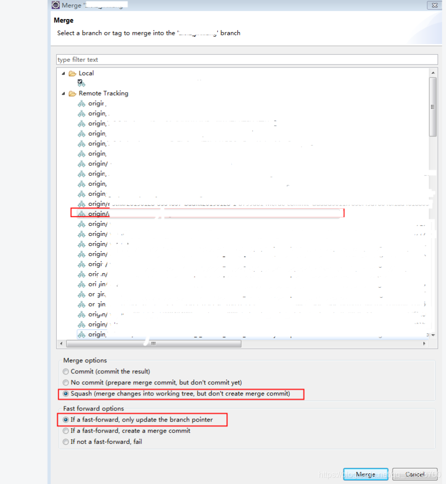 eclipse的git插件安装及git的使用_fast forward options-CSDN博客