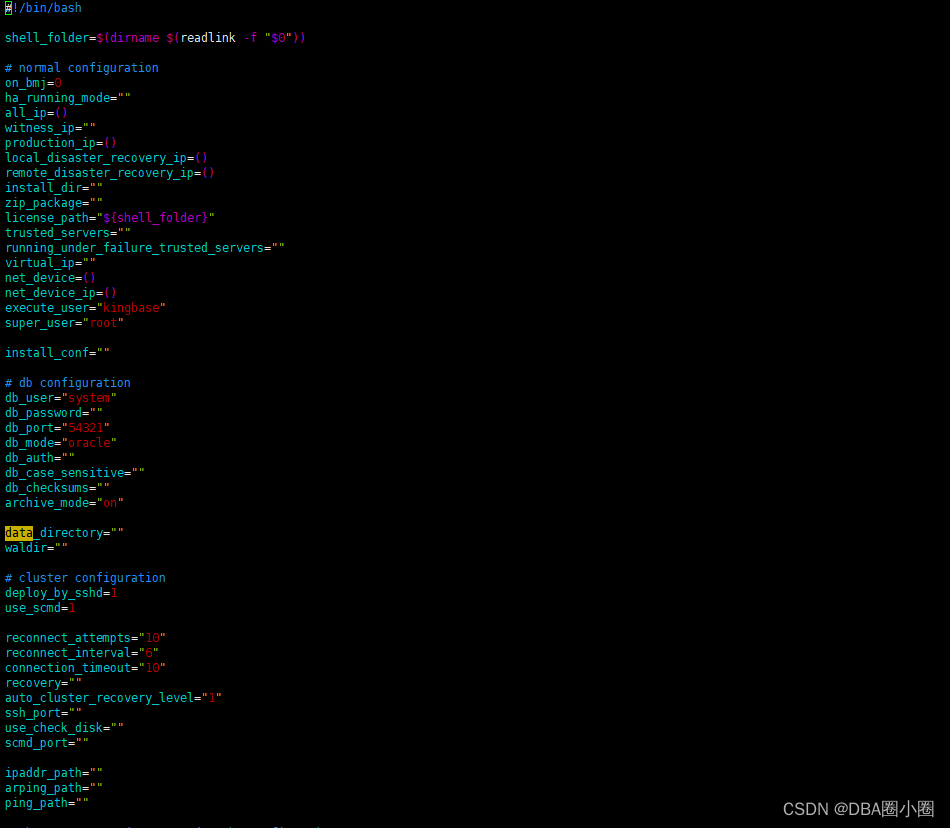 【KingbaseES】R6 Liunx下使用命令行部署数据库集群_linux系统kingbase命令-CSDN博客
