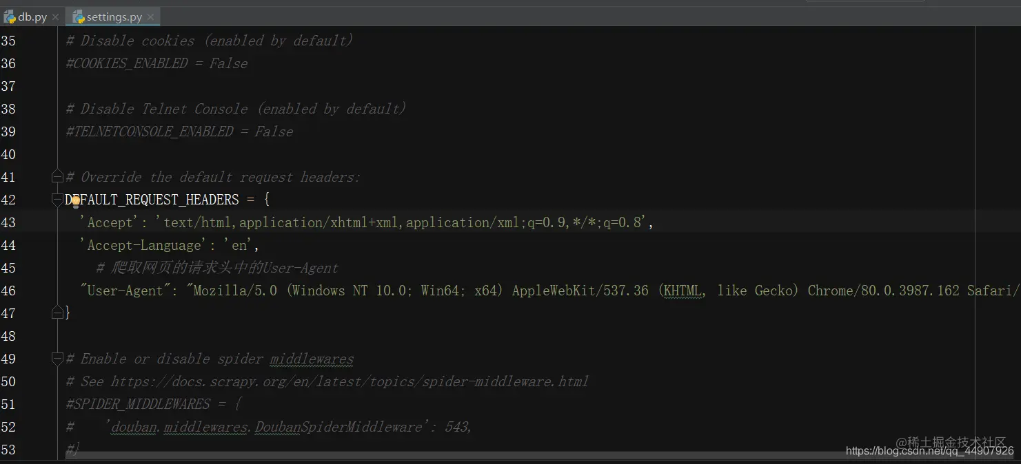 Scrapy实战之豆瓣top250电影信息的爬取_douban250 scrapy-CSDN博客