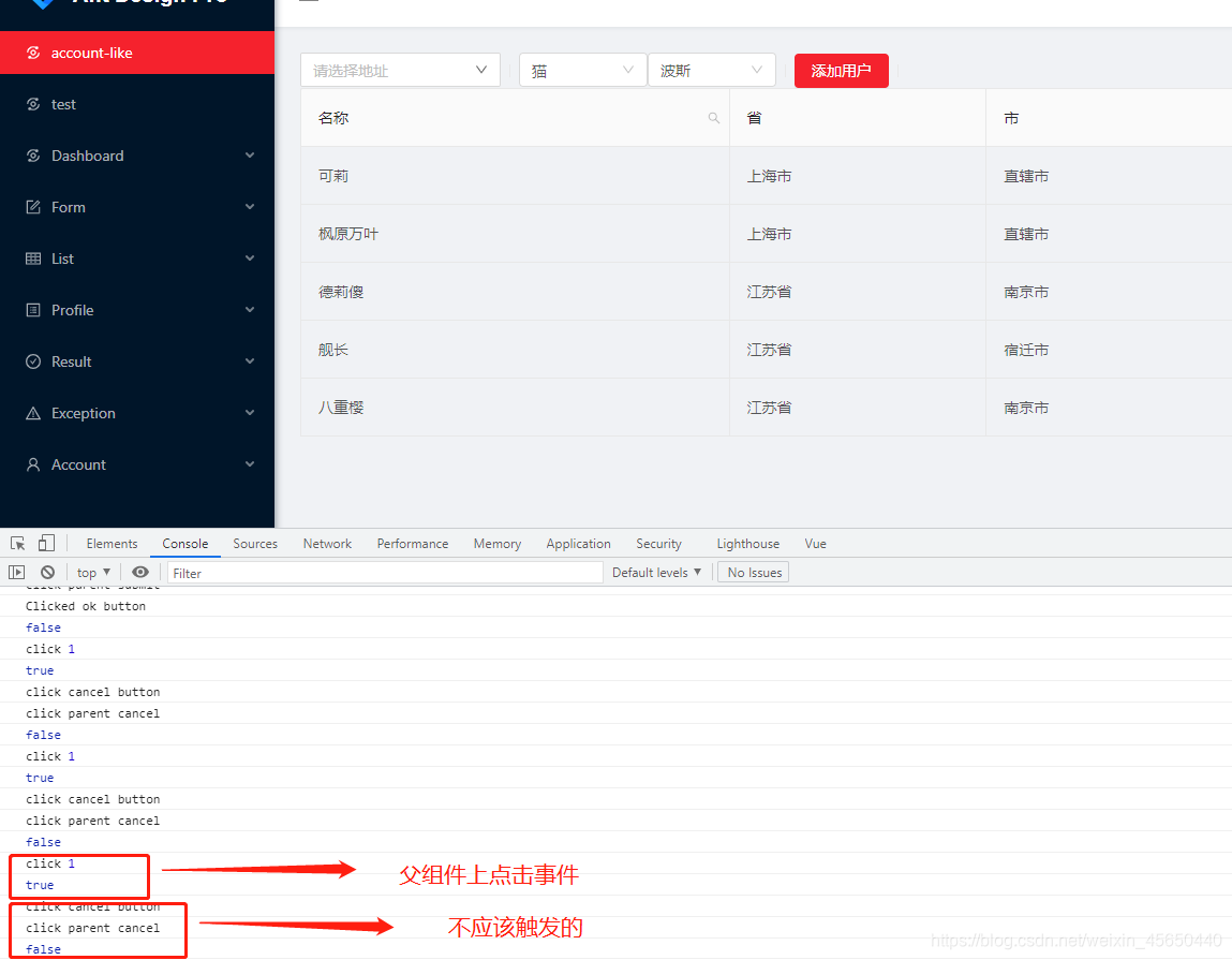 【问题总结（17） $refs Modal遮罩层 $emit传参 _.map _.concat _.remove _.cloneDeep 赋值 深拷贝 与浅拷贝 validate_$refs ...