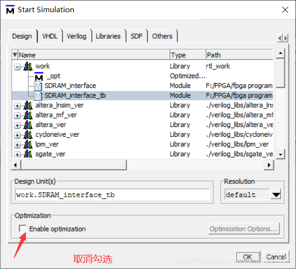 Modelsim仿真时自动优化出不来波形_vsim work.-CSDN博客