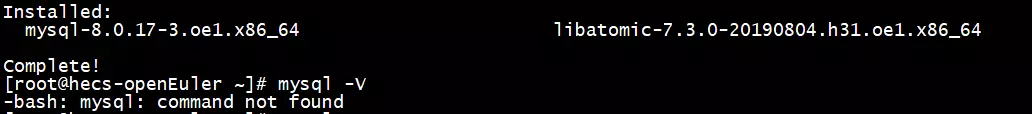 在openEuler系统的ECS上，部署MySQL 8.0.x_openeuler 命令安装最新mysql-CSDN博客