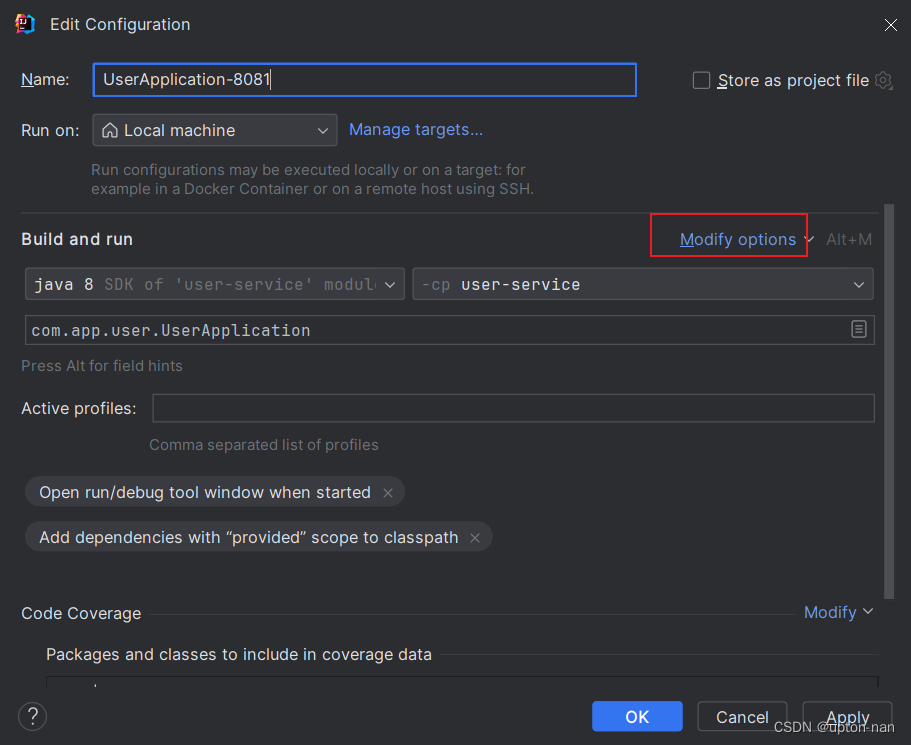 【spring Boot】如何在intellij Idea中由同一份spring Boot源码运行多个不同端口的实例springboot中application两个端口 Csdn博客