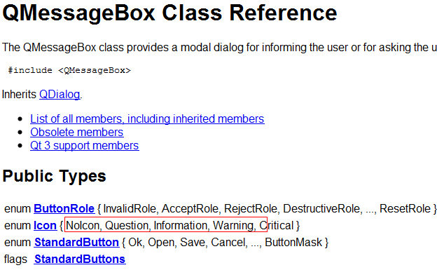 如何使用QMessageBox（用法举例）_android qmessagebox 不响应其他信号-CSDN博客