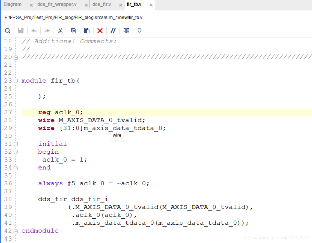 Vivado2018.2联合Matlab的FIR滤波器设计与仿真_coefficient structure inferred-CSDN博客
