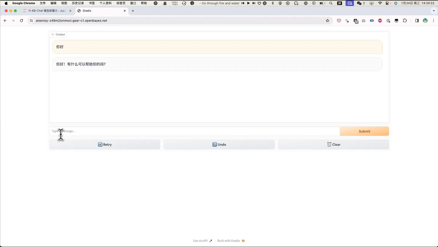 【OpenBayes 官方教程】在模型训练中使用子域名访问服务_openbayes怎么开放端口-CSDN博客