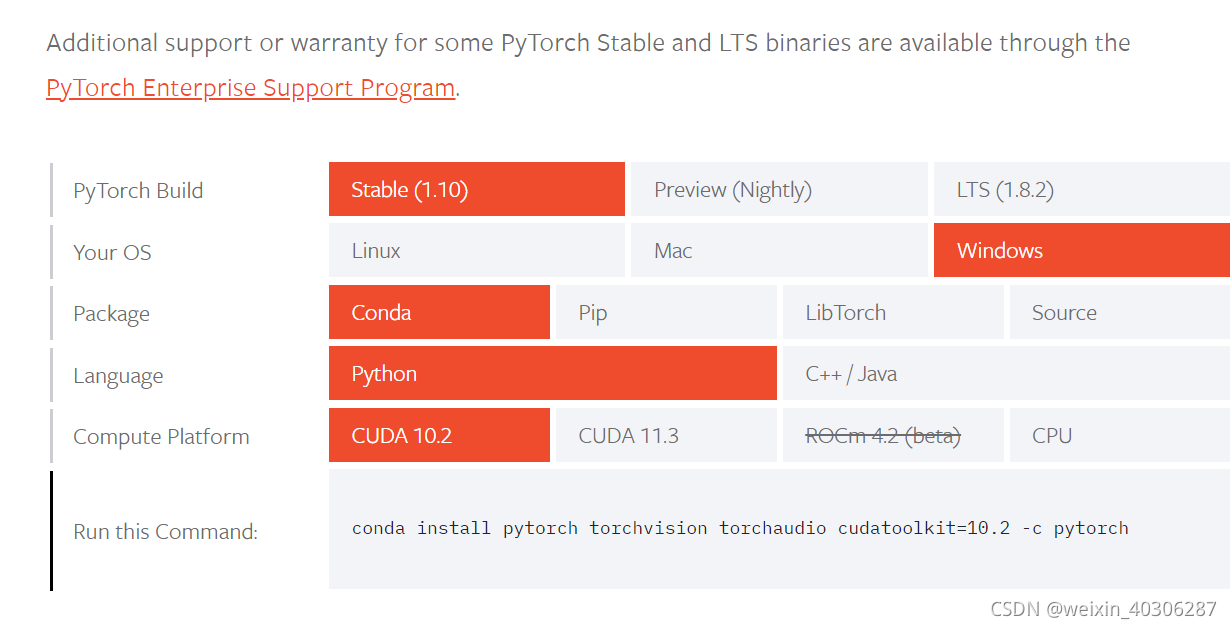 windows 下配置pytorch以及出现CondaHTTPError: HTTP 000 CONNECTION FAILED for url错误_pytorch官网下载时,package没 ...