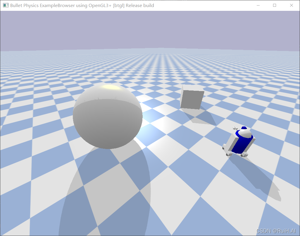 pybullet机器人仿真环境搭建 2.载入.urdf, .obj格式的模型_python实时控制urdf模型-CSDN博客