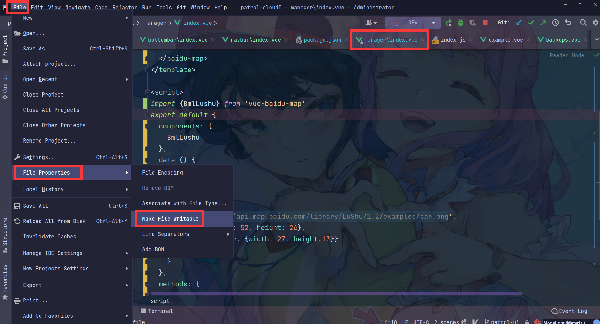 file can read-only_webstorm的file is read-onl-CSDN博客