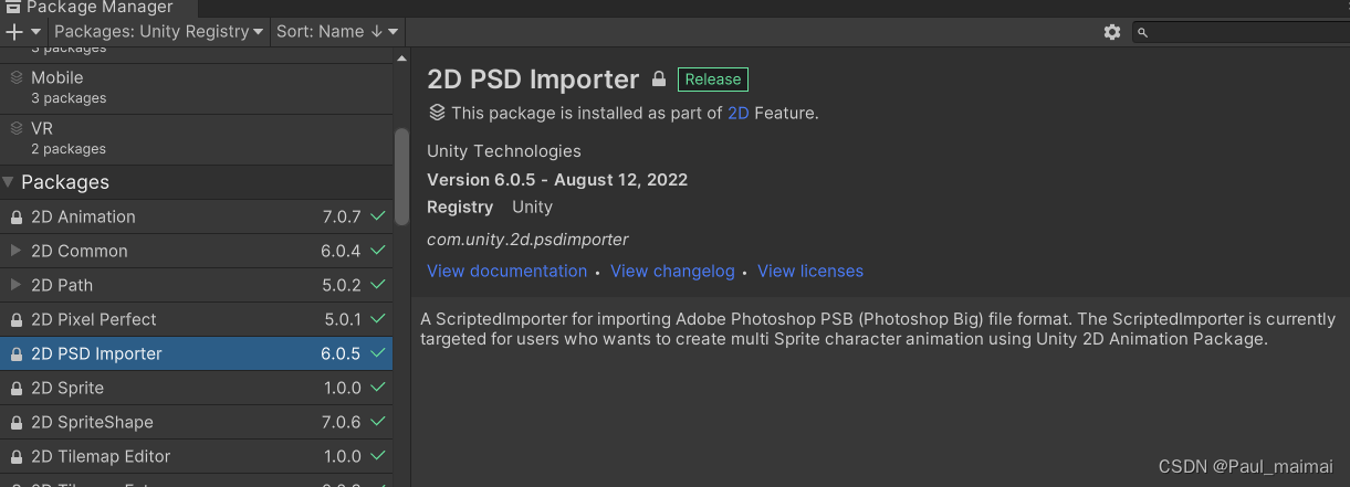 Unity2021使用PSB文件的 Platform Settings报错_unity无法识别psb文件-CSDN博客