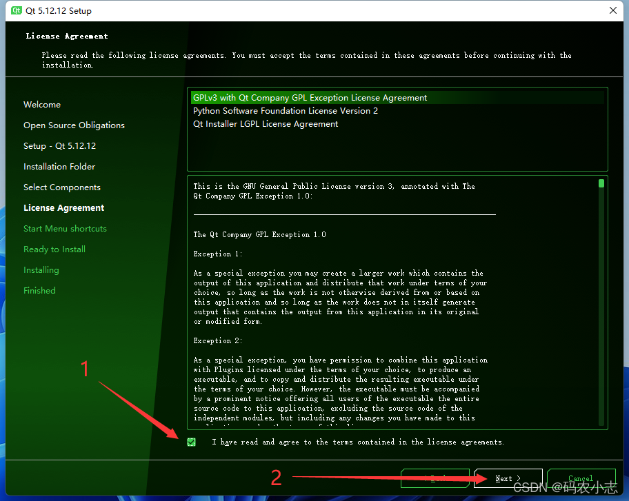 【1】如何安装QT？_qt-opensource-windows-x86-5.12.12.exe-CSDN博客