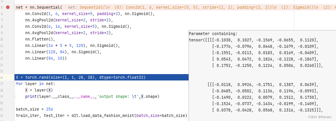 经典模型LeNet跑Fashion-MNIST 代码解析_d2l.accumulator-CSDN博客