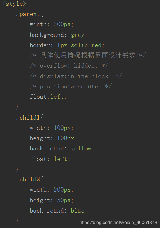 css “overflow:hidden“ 清除浮动-CSDN博客