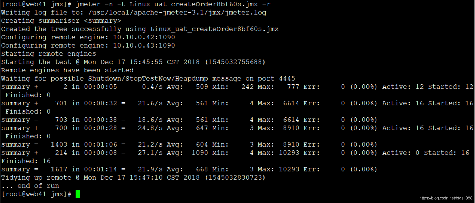 Linux下运行Jmeter压测_jmeter在linux压测-CSDN博客