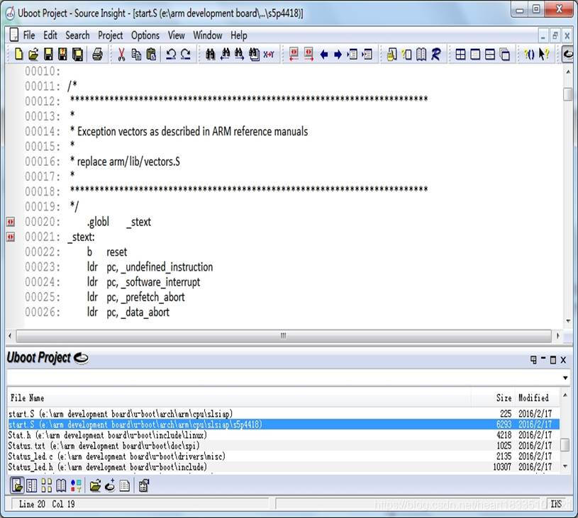 u-boot分析 四 (程序入口start.S)_start.s 指定入口-CSDN博客