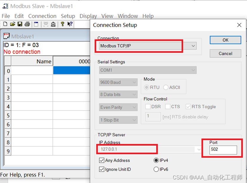 使用Modbus Slave和Modbus Poll进行MODBUS TCP通信仿真测试的方法介绍_工业网络-CSDN专栏