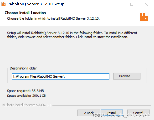 RabbitMQ安装记录_if target node is configured to use long node name-CSDN博客