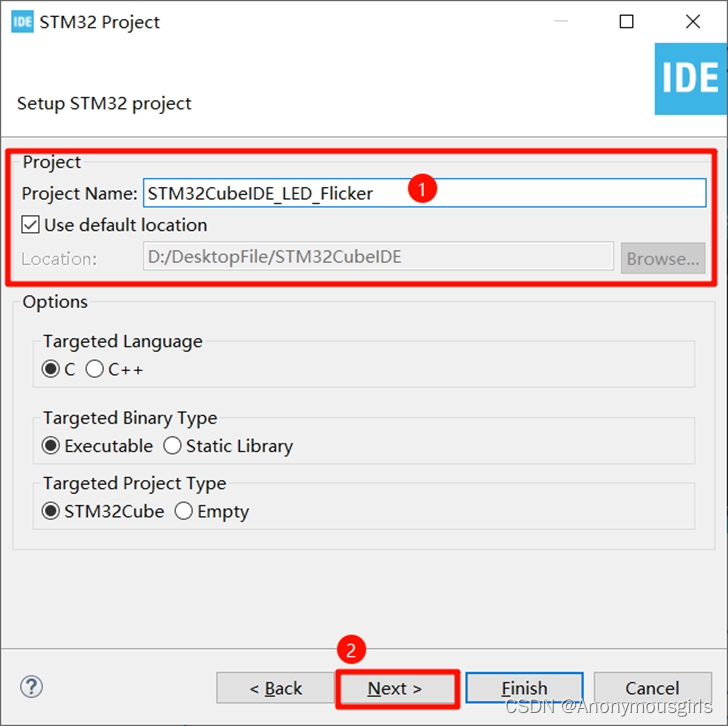 STM32CubeIDE基础学习-LED闪烁实验_stm32cubeide led-CSDN博客