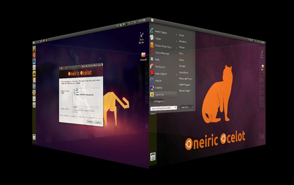 linux美化windows,Ubuntu Skin Pack：把Windows 7美化成Ubuntu界面-CSDN博客