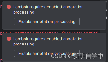 Lombok requires enabled annotation processing_lombok requests ennable ...