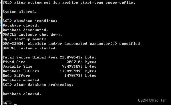 Oracle表数据删除后回滚数据及开启闪回oracle数据回滚 Csdn博客