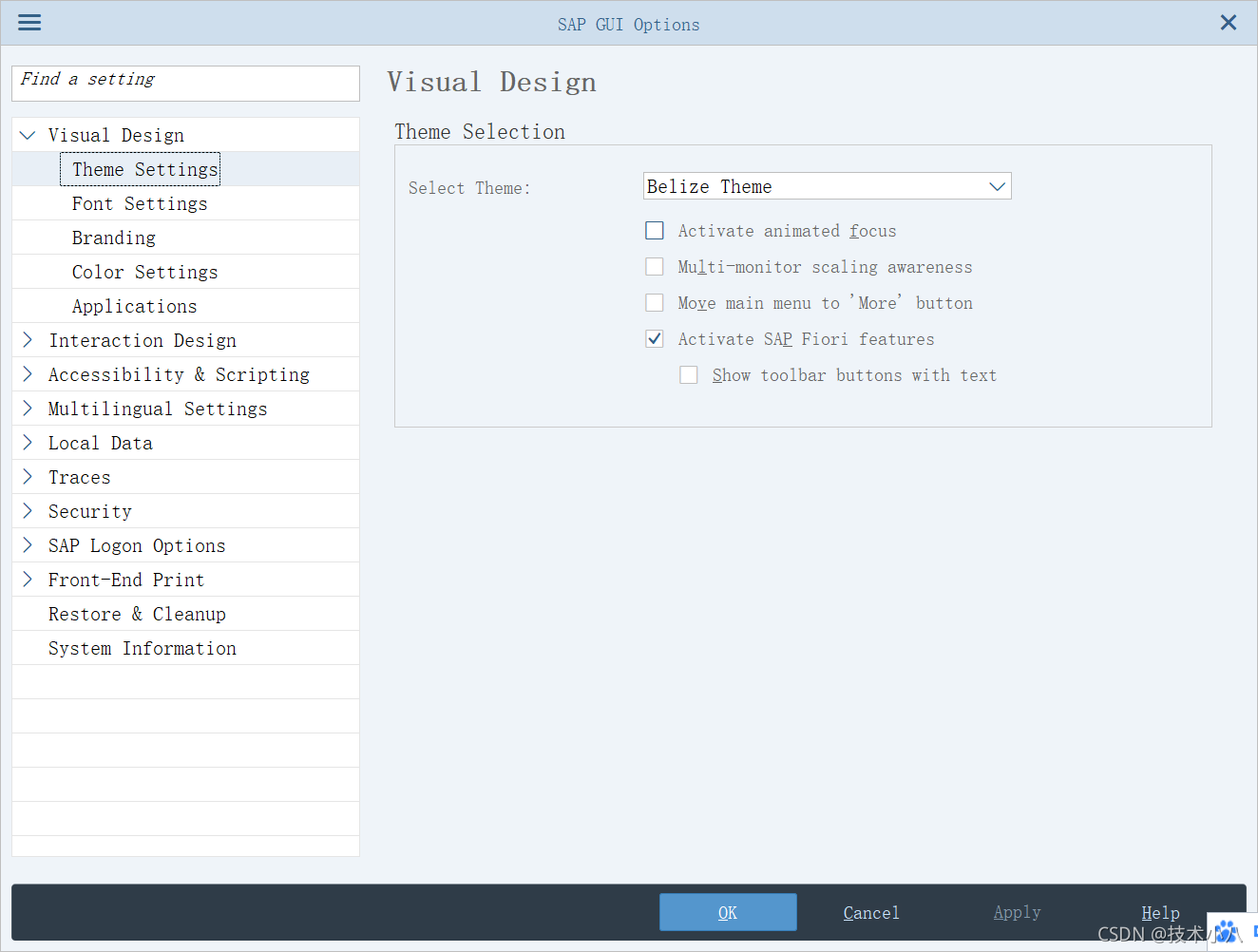 SAP GUI 770 主题样式_sapgui 770 patch 13-CSDN博客