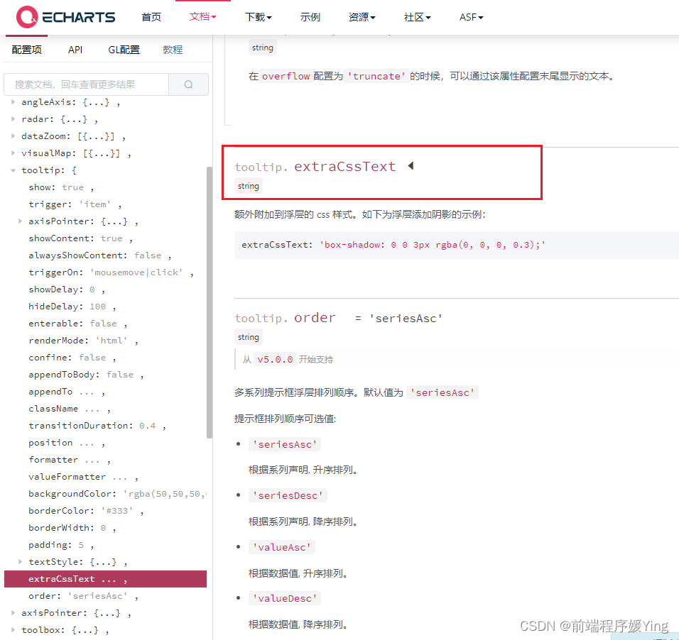 解决 Echarts 图 tooltip 层级太高穿透问题_echarts层级太高-CSDN博客
