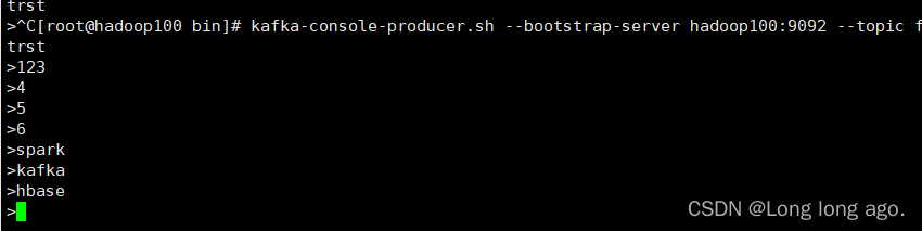 kafka3.x 入门 常用命令（二）_kafka3.x命令 windows-CSDN博客