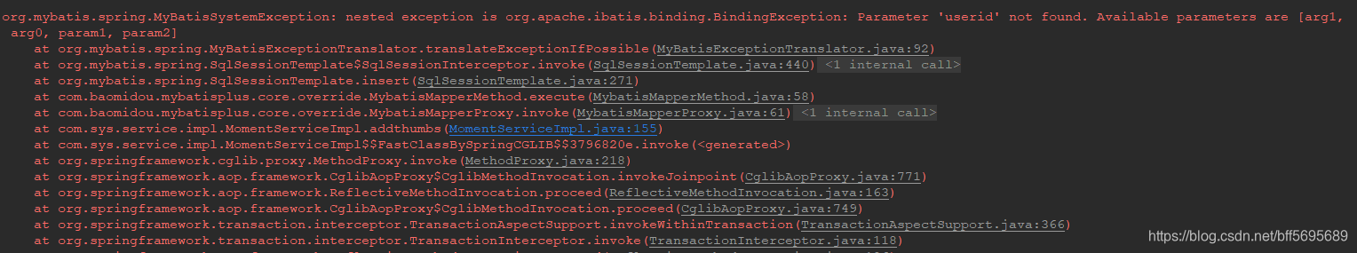 springboot项目报Parameter “xxx” not found_cannot find parameter-CSDN博客