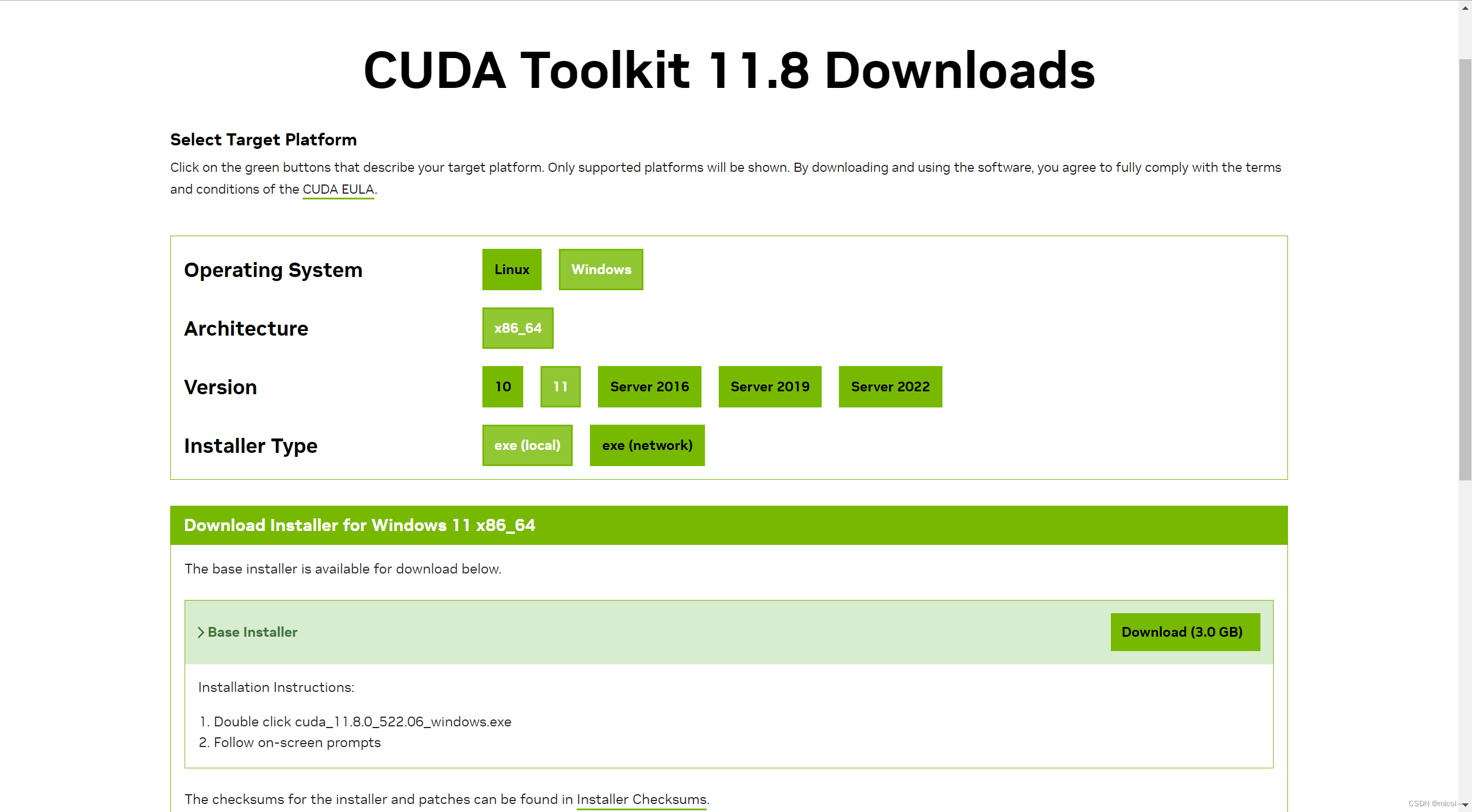 CUDA的version安装细节提示_cuda version-CSDN博客