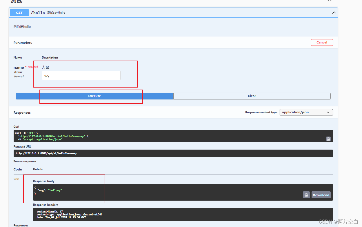 go——Swagger使用_go swagger-CSDN博客