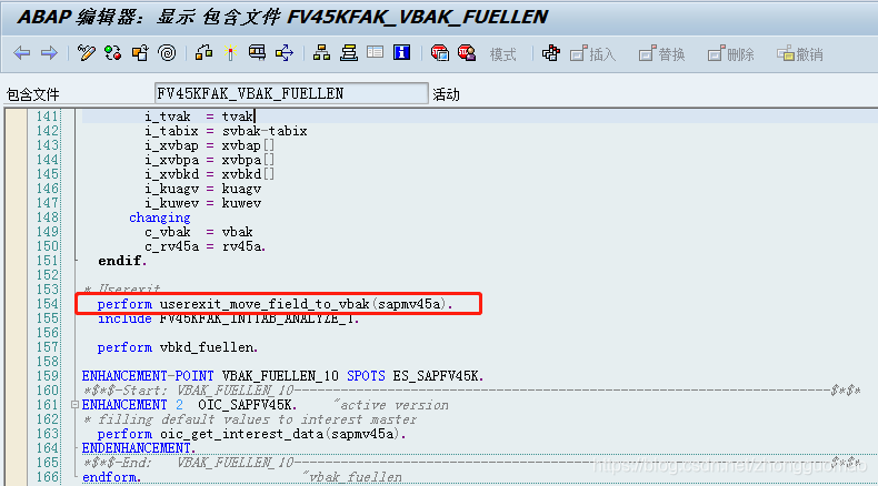 【ABAP增强】基于源代码的增强_sap svbap-tabix-CSDN博客