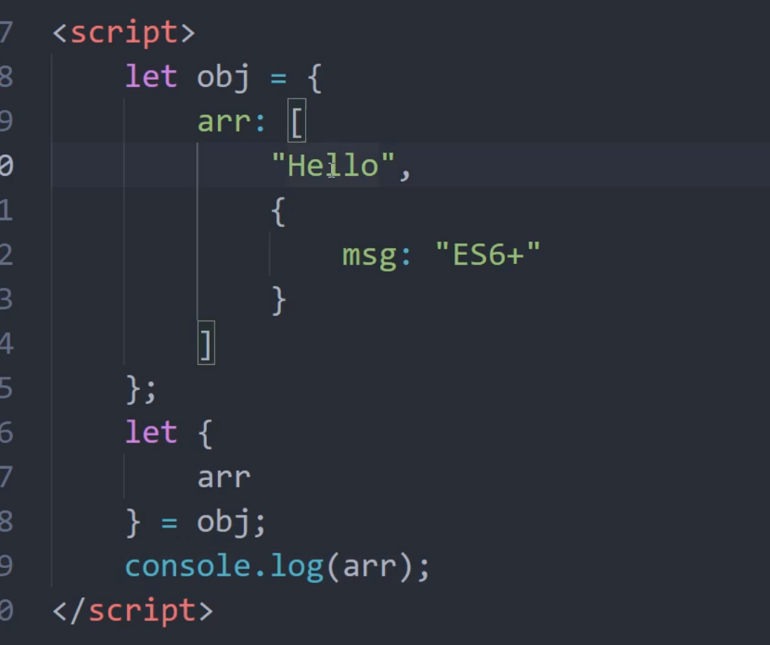 前端学习笔记202306学习笔记第三十八天-Es6-对象得解构赋值3-CSDN博客