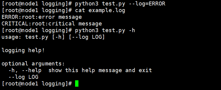 Python3的logging模块接收命令行中传入的日志级别 Csdn博客