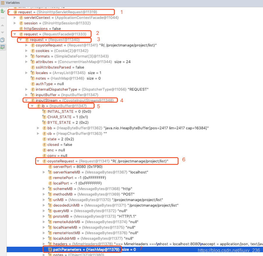 Debug断点调试中，查看request中的parameter值eclipse 查看requestgetparameter的值 Csdn博客 