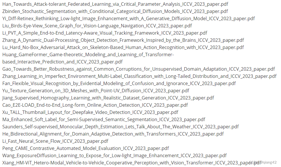 CVPR2023、ICCV2023论文题目汇总及词频统计_cvpr2023统计-CSDN博客