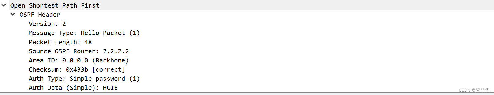 OSPF安全认证_查看ospf 认证simple cipher-CSDN博客