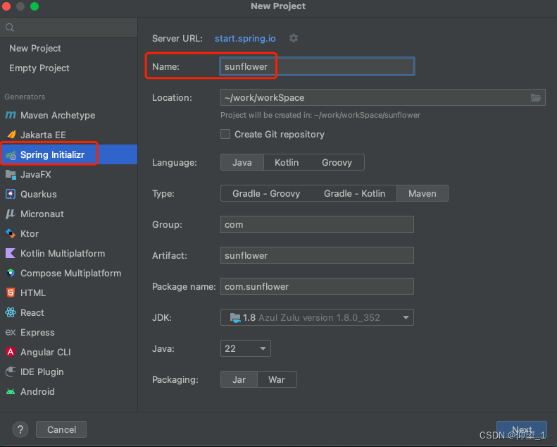 IDEA2022版本创建SpringBoot项目_idea 2022spring boot-CSDN博客