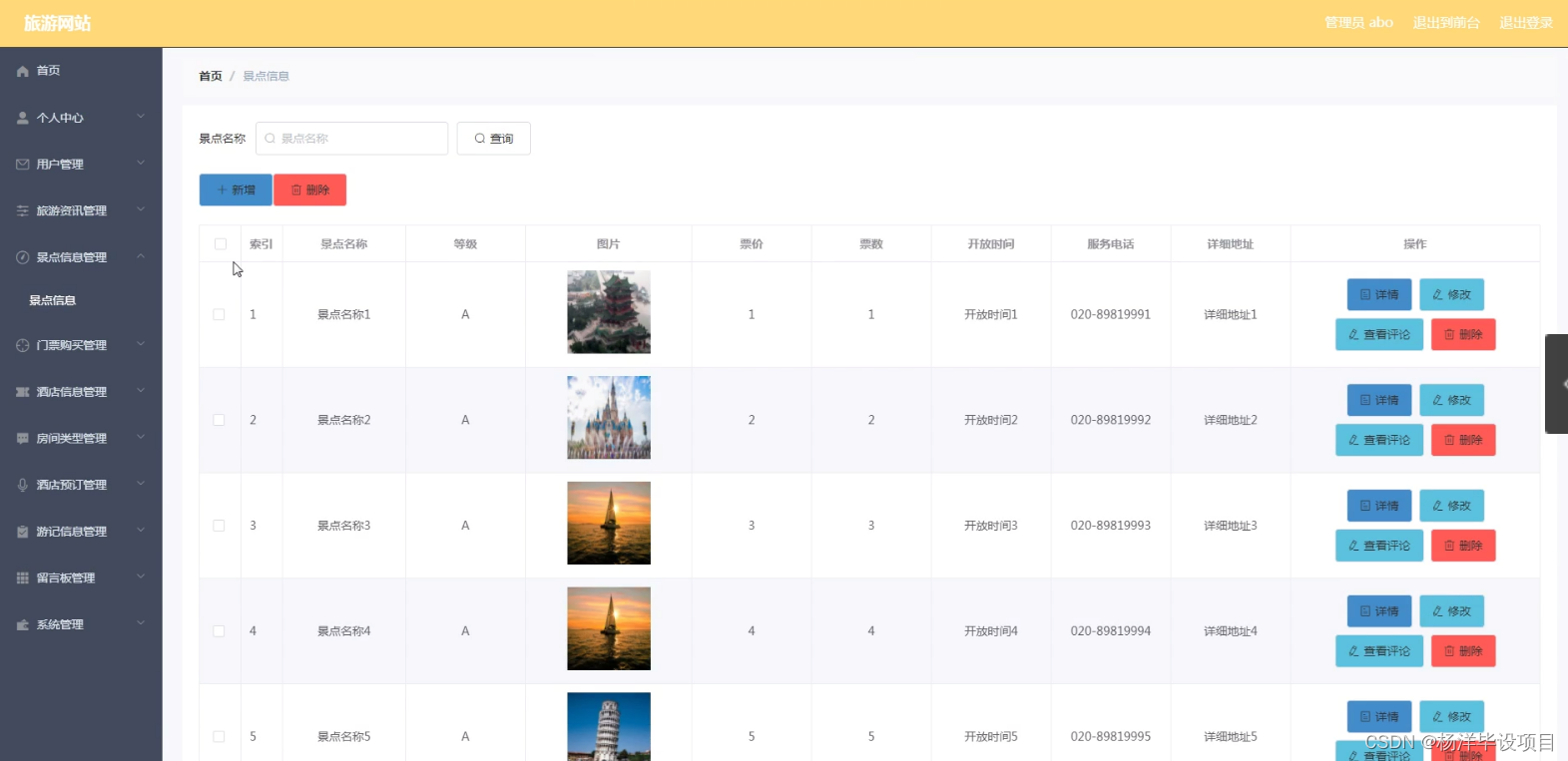 【附源码】计算机毕业设计旅游网站（javaspringbootmysqlmybatis论文基于springboot旅游网站的设计与实现毕业设计 附源码211713