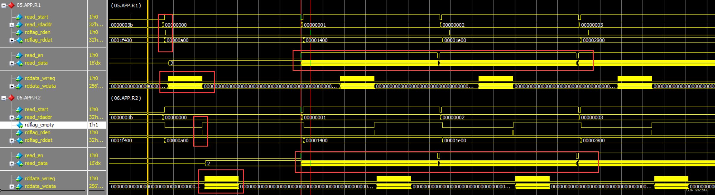 Efinix - Hyperram Native 仿真波形记录_efinity仿真-CSDN博客