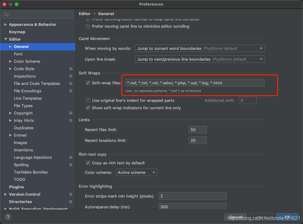 mac phpstorm 修改自动换行_macphpstorm自动换行-CSDN博客