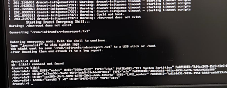 出现dracut-initqueue引导丢失进入dracut界面_dracut-initqueue timeout无法进入系统-CSDN博客