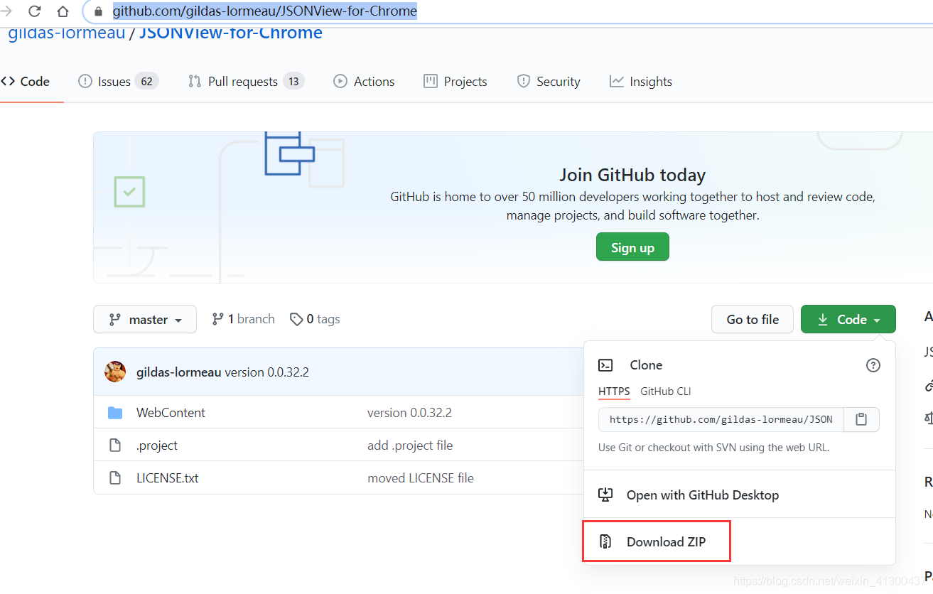 chrome安装jsonview插件-CSDN博客
