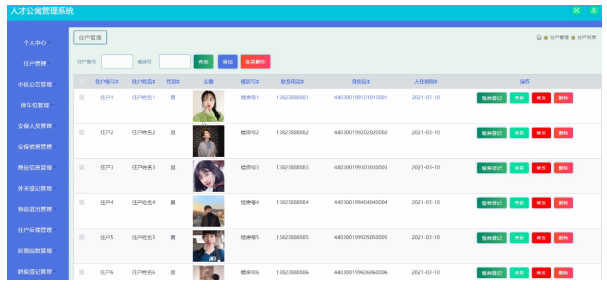 基于java Ssm框架实现人才小区公寓社区物业管理系统项目【项目源码论文说明】基于ssm小区物业管理系统设计的论文 Csdn博客