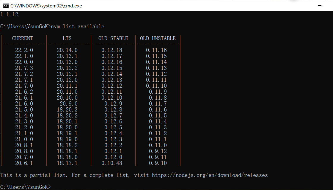 Windows安装并使用Node版本管理工具nvm_windows node管理工具-CSDN博客
