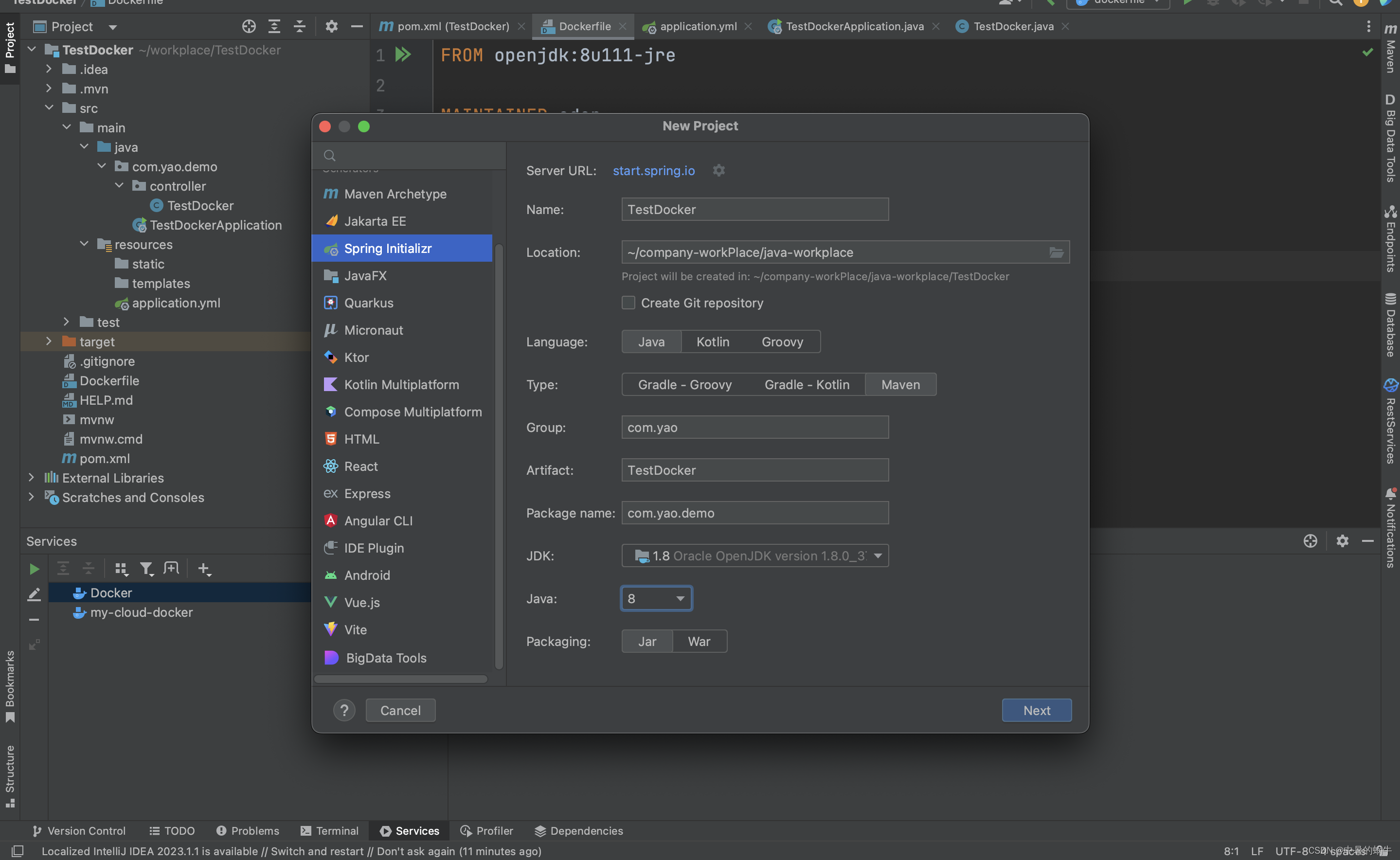 idea、docker一键部署-练习版_java部署练习-CSDN博客