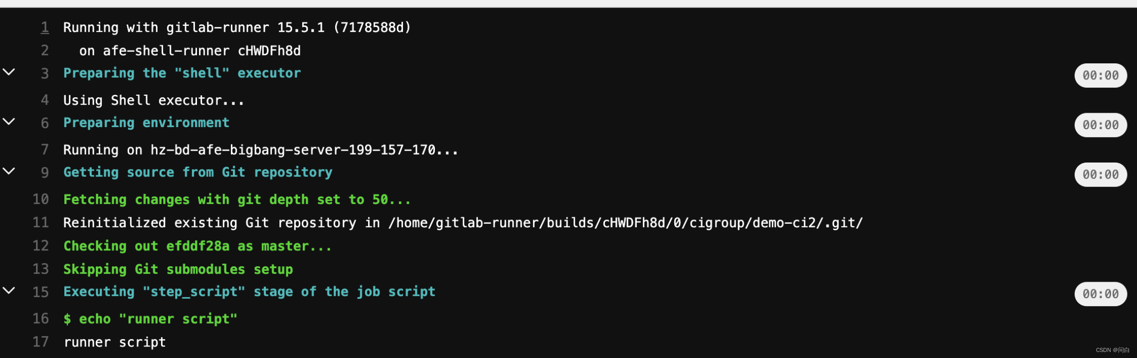 centos7中安装gitlab runner遇到git版本问题_unsupported git version 2.15.0 at least 2.17.0 is -CSDN博客