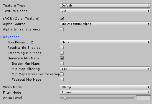 unity 纹理属性及UI图片导入设置_unity filetermode-CSDN博客