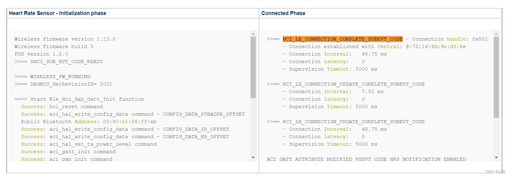 STM32WB55开发(1)----监测STM32WB连接状态_stm32wb55 gattclinet-CSDN博客